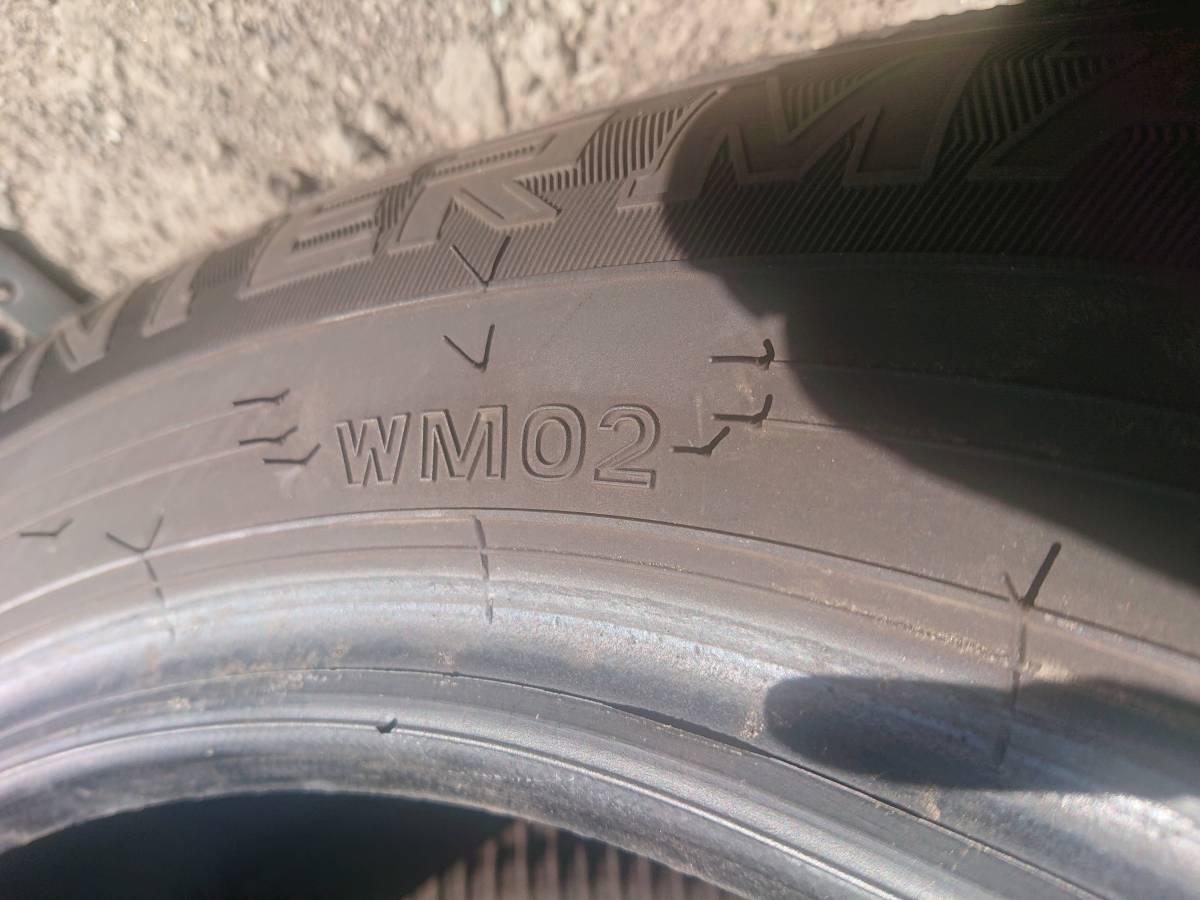 Yahoo!オークション - 札幌 引き取り可 175/65R15 4本 DUNLOP WM02 バ...