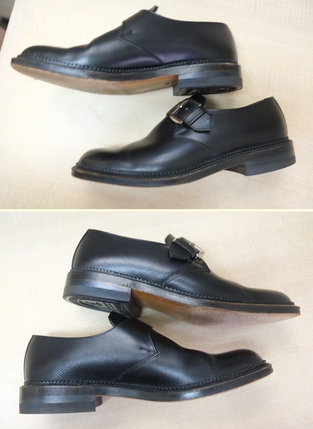 Yahoo!オークション - REGAL リーガル モンクストラップ（革底）2321 ...