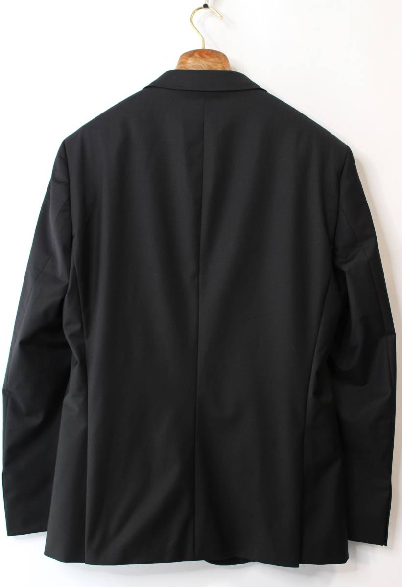 代購代標第一品牌－樂淘letao－50 通年 スペシャル特価「ヒューゴボス(ヒューゴ)」テーラードジャケット・ブラック無地・ストレッチ・スーパーフレックス♪サイズ50(L)