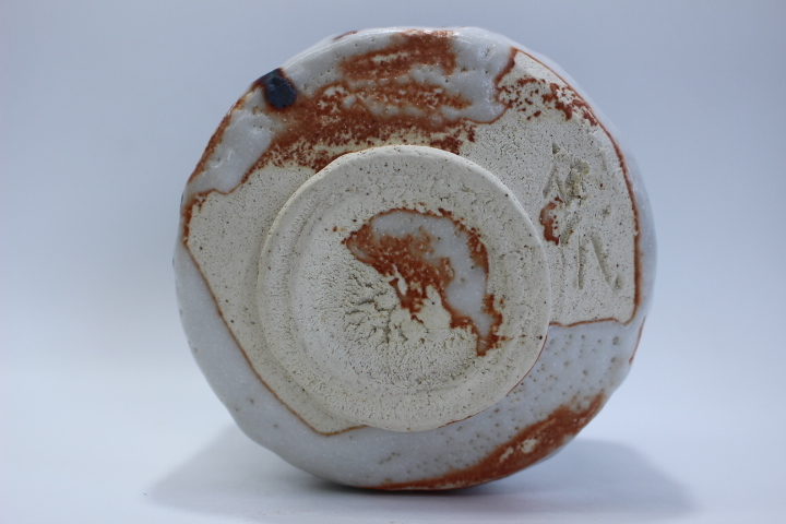 Yahoo!オークション - e329 技工名品 名工 林亮次 志野 茶碗 共箱 共布...