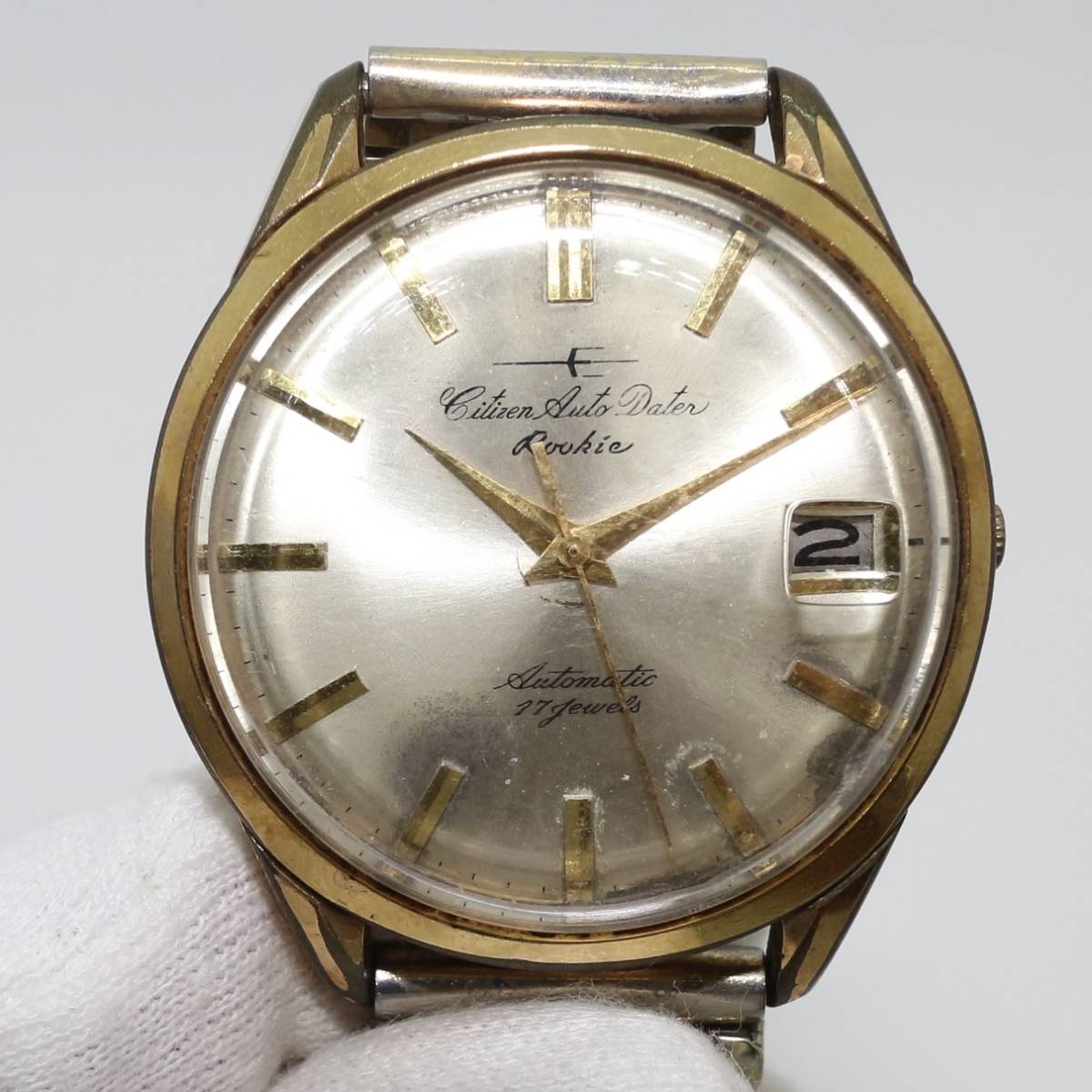 代購代標第一品牌－樂淘letao－9022 Citizen シチズン JET Auto Dater Rookie ジェット オートデーター ルーキー AR515801 17石 自動巻 メンズ ...