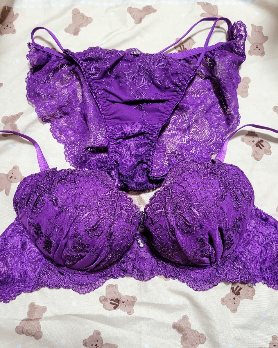 Yahoo!オークション - Ecup/ブラジャーショーツセット 大きいサイズ ...