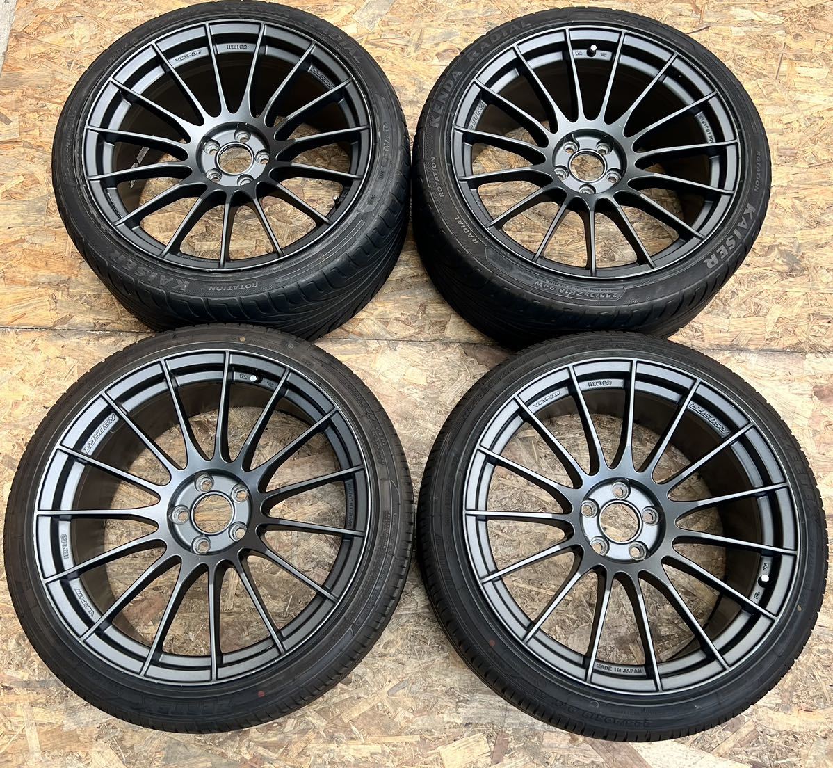 Yahoo!オークション - 【希少 】ENKEI RS05RR エンケイ 18インチ 9.5J...