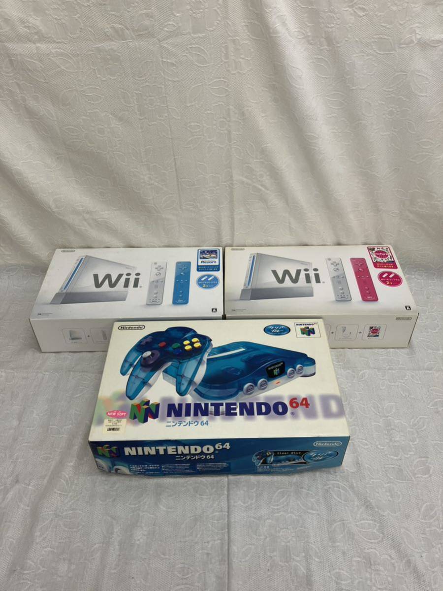 1円〜 Nintendo 64 クリアブルー Wii Sports Resort Wii party 任天堂 ソフト同梱 まとめ(本体、アクセサリー)｜売買されたオークション情報、yahooの ...