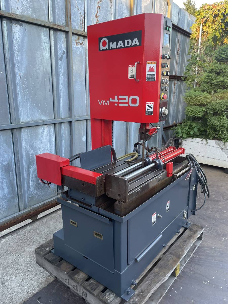 Yahoo!オークション - AMADA アマダ 立体バンドソー VM420 1999年製 ...