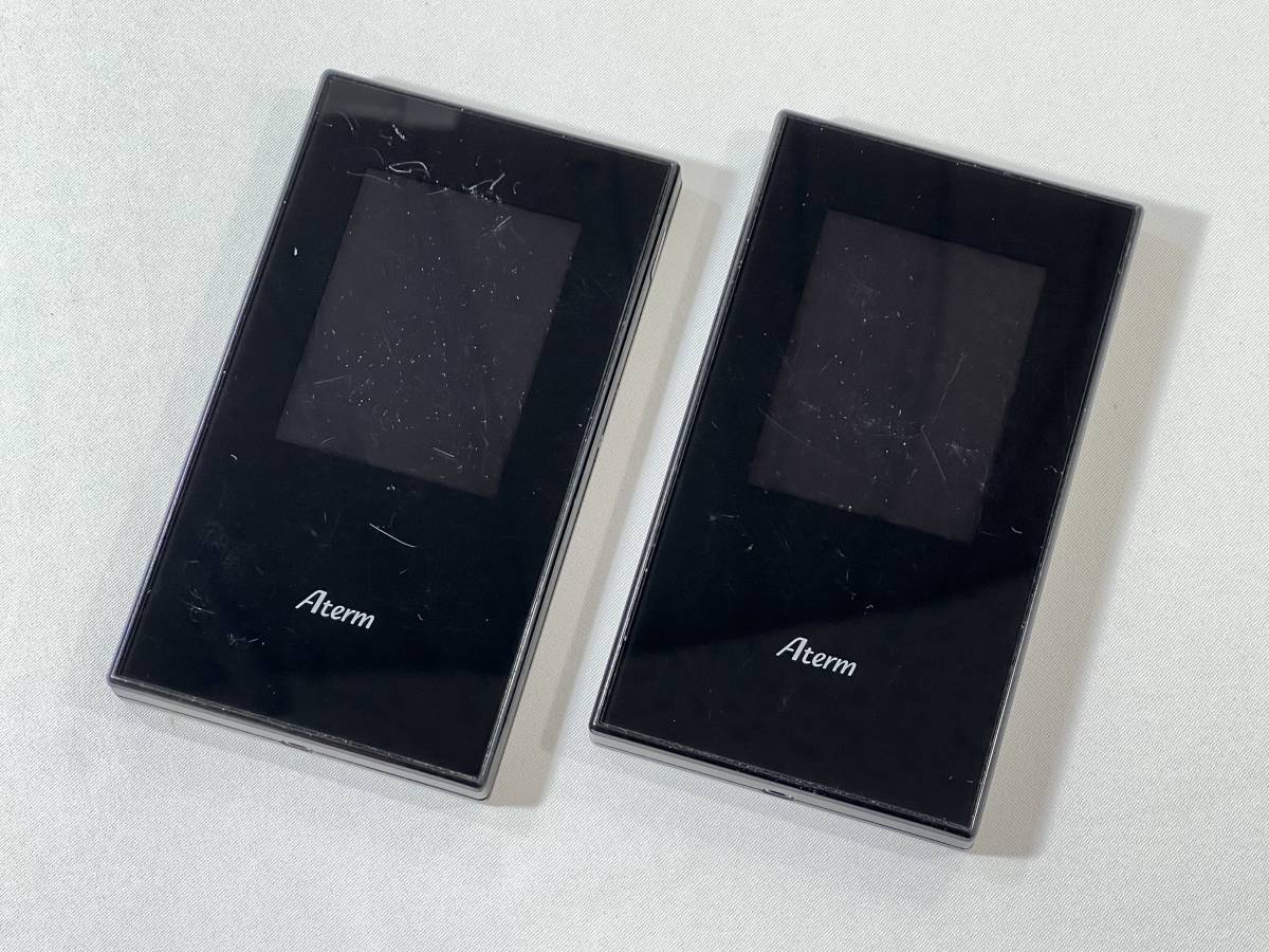 初期済み/SIMフリー NEC Aterm モバイルルーター MR04LN デュアルSIM ダブルSIM 2台セット ジャンク扱い W03-0904(ルーター)｜売買されたオークション情報 ...