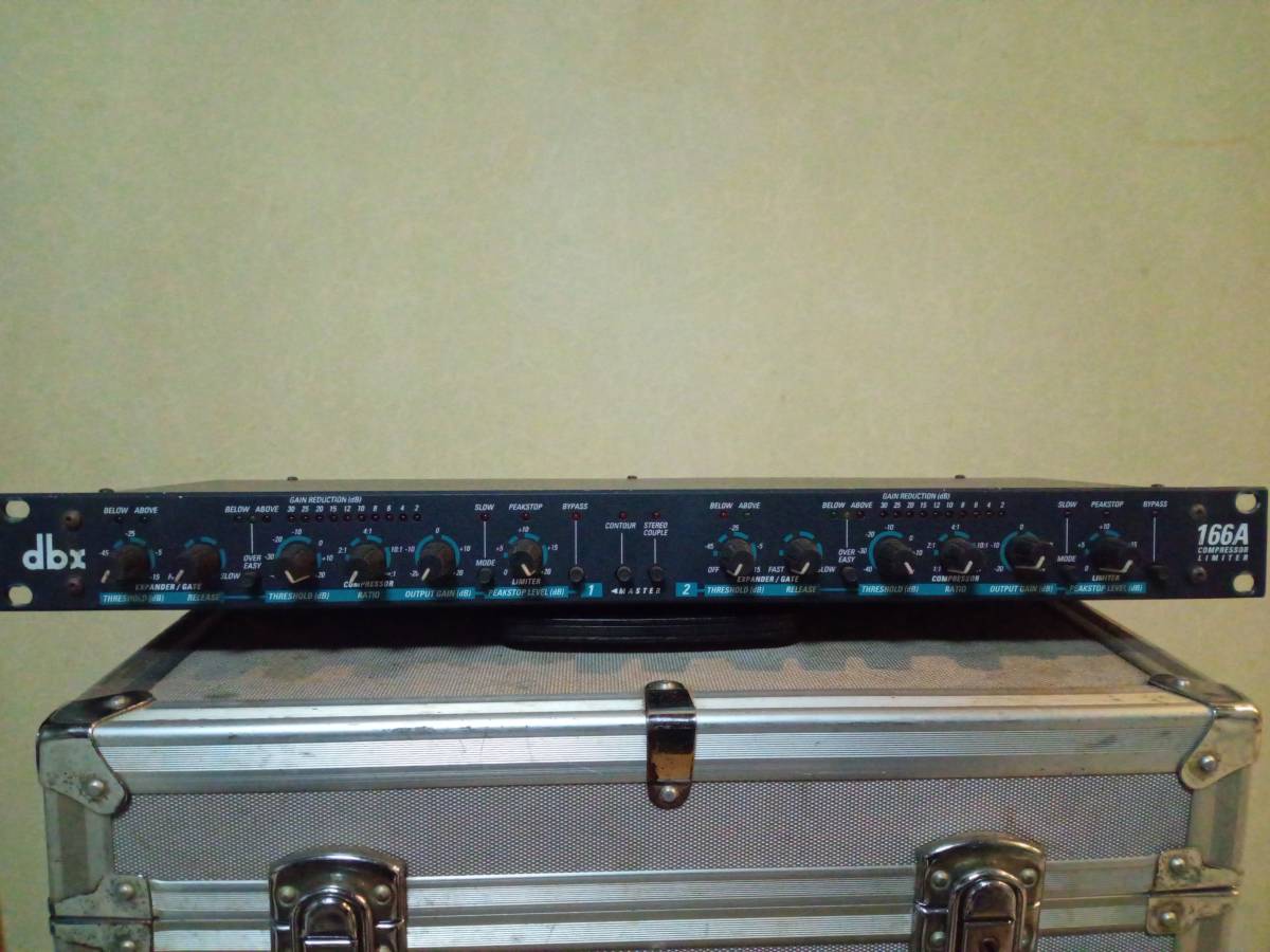 Yahoo!オークション - DBX 166A コンプレッサー リミッター 1