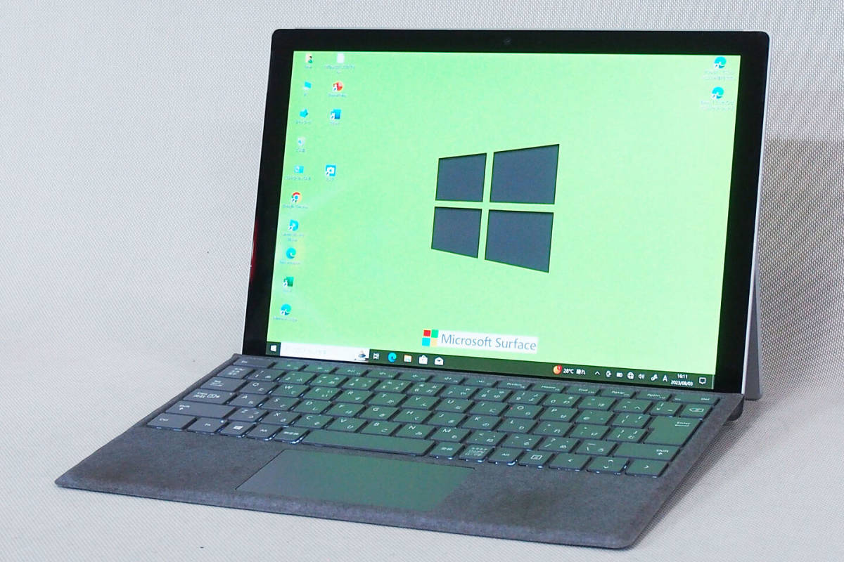 即配 Office2021搭載 第8世代CPU搭載 Surface Pro 6 i5-8350U 8G SSD256G 12.3PixelSense キーボードカバー Win10 ...