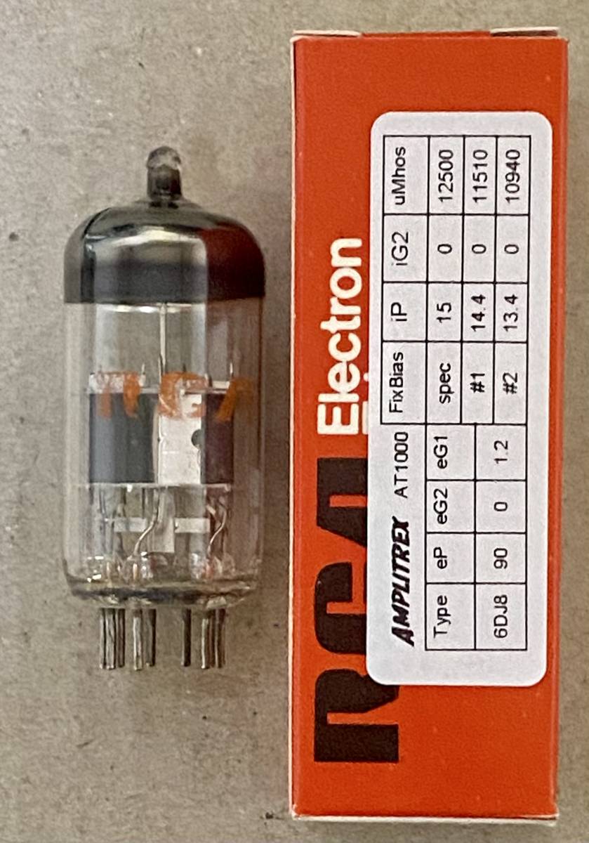 Yahoo!オークション - USED36063 RCA 6DJ8/ECC88（MADE IN JAPAN）