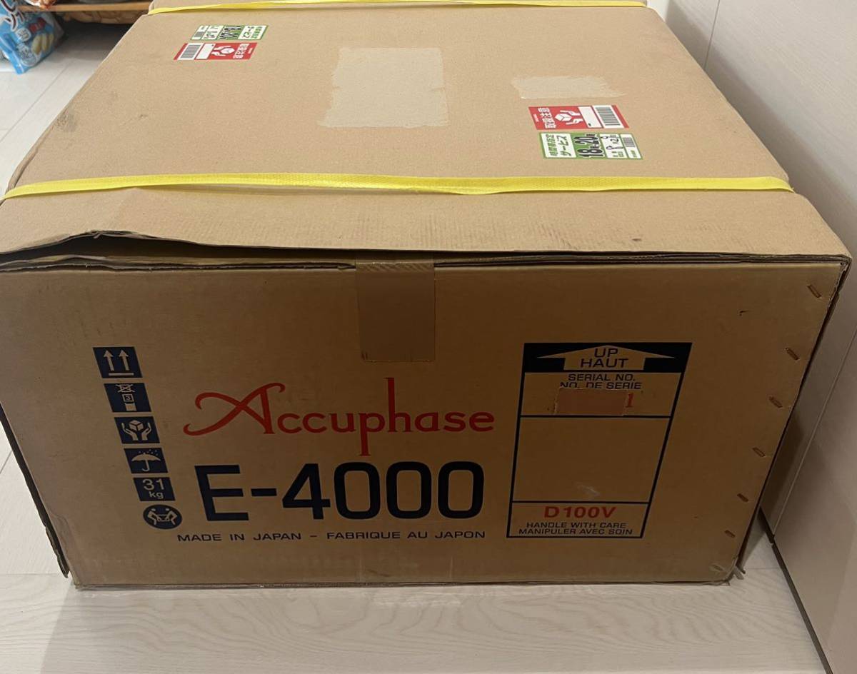Yahoo!オークション - [新品] Accuphase E-4000 アキュフェーズ