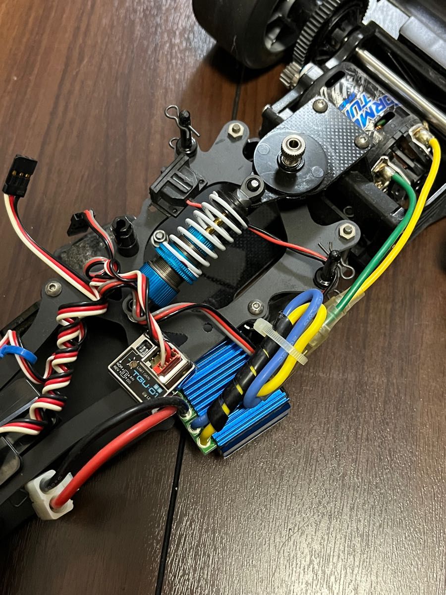 タミヤ F104 PRO2 シャーシ ボディ アンプ モーター サーボ タミヤ F104 PRO2 シャーシ ボディ アンプ モーター サーボ