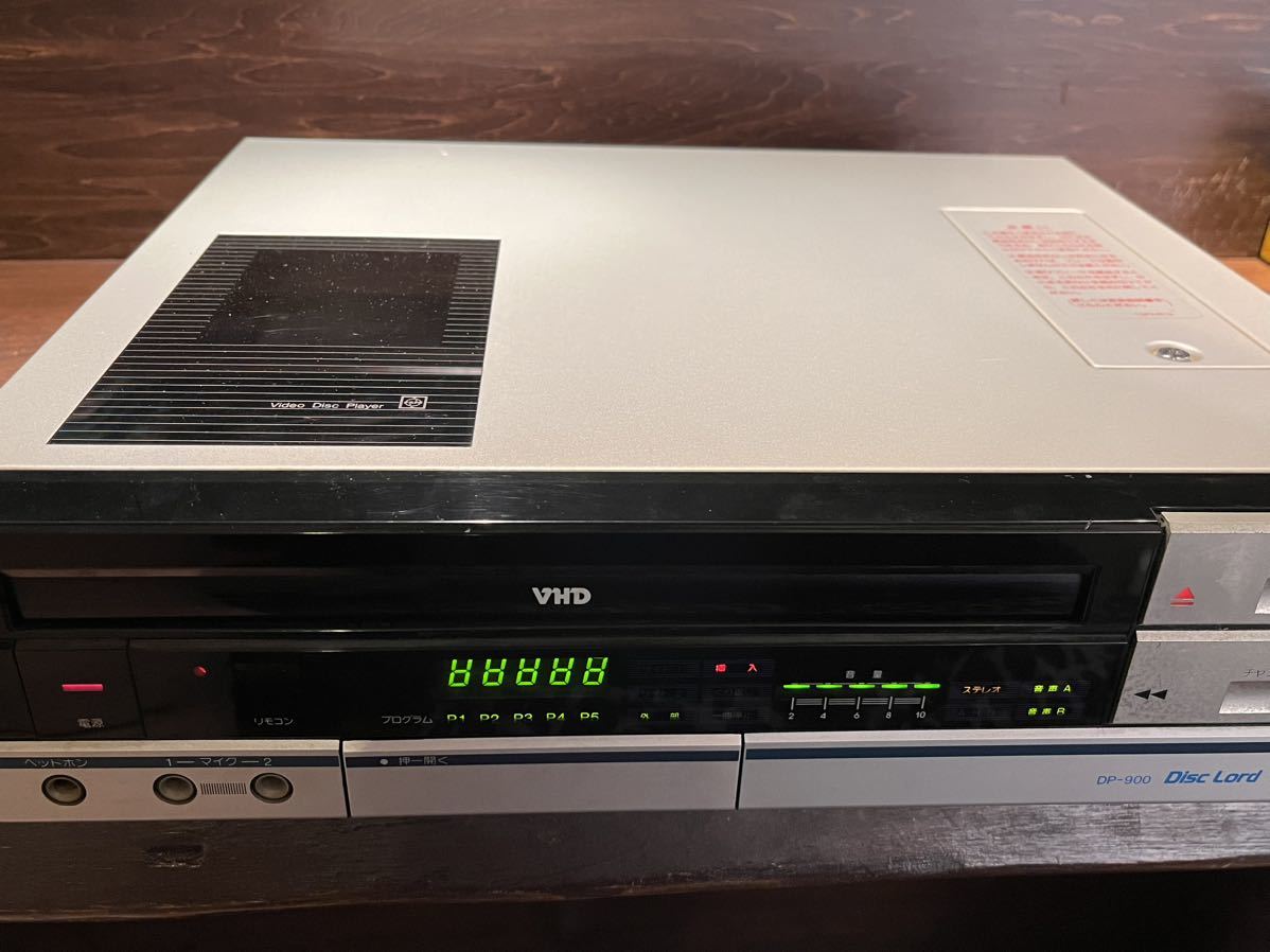 Yahoo!オークション - 通電確認OK National ナショナル VHDプレーヤー...