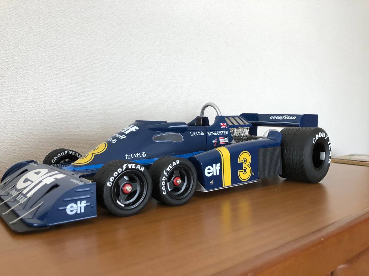 アシェット 1/8 ティレル P34 1976 日本GP タイレルフォード お アシェット 1/8 ティレル P34 1976 日本GP タイレルフォード お
