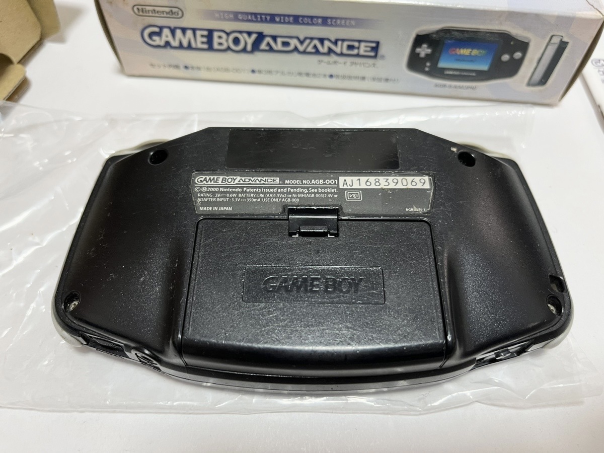 代購代標第一品牌－樂淘letao－【GBA】ゲームボーイアドバンス 本体 ブラック