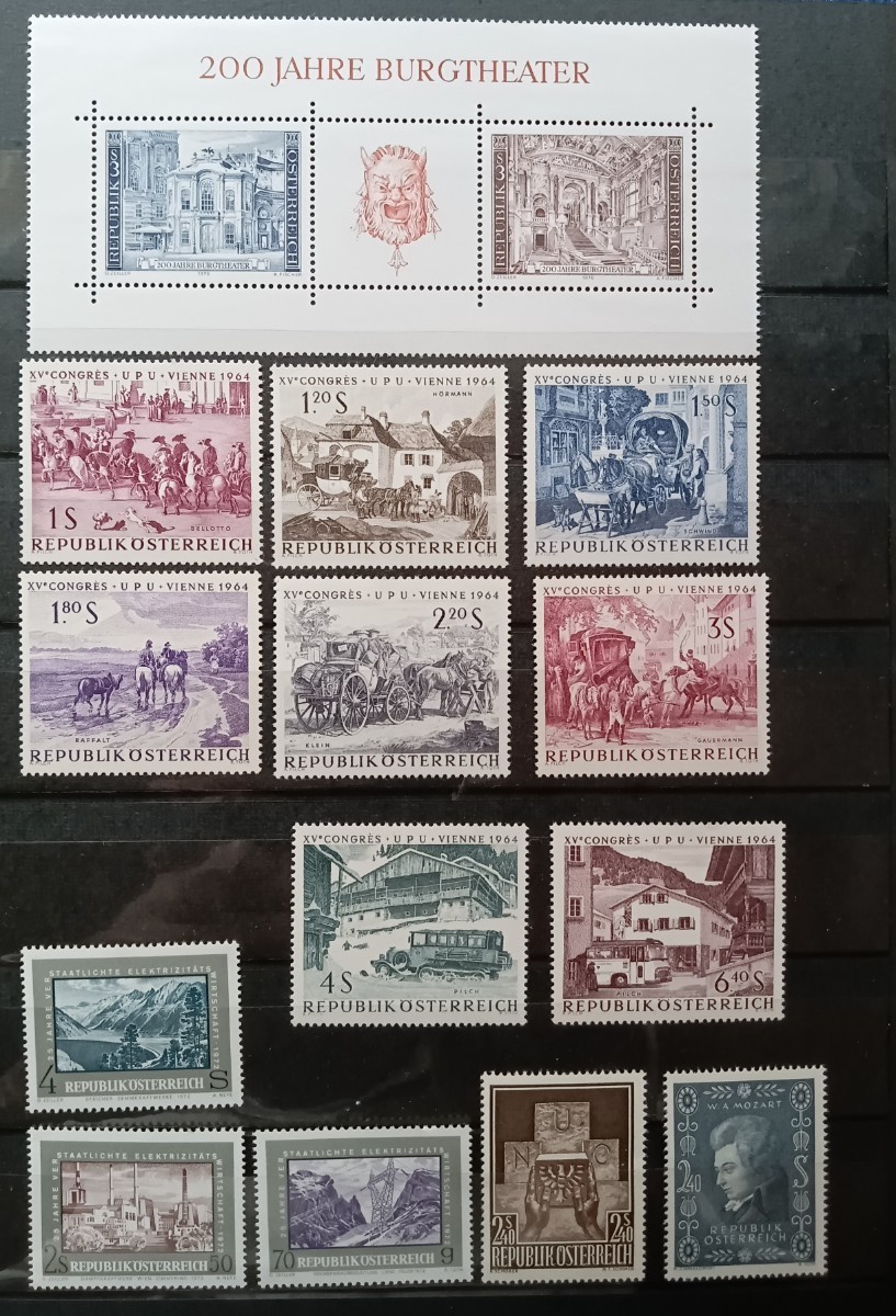 Yahoo!オークション - オーストリア切手未使用UPU会議8種完など