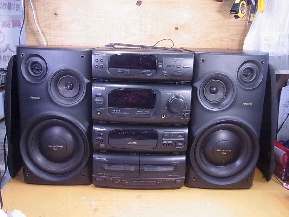 □Q/236☆パナソニック Panasonic☆CD/カセット システムコンポ □Q/236☆パナソニック Panasonic☆CD/カセット システムコンポ