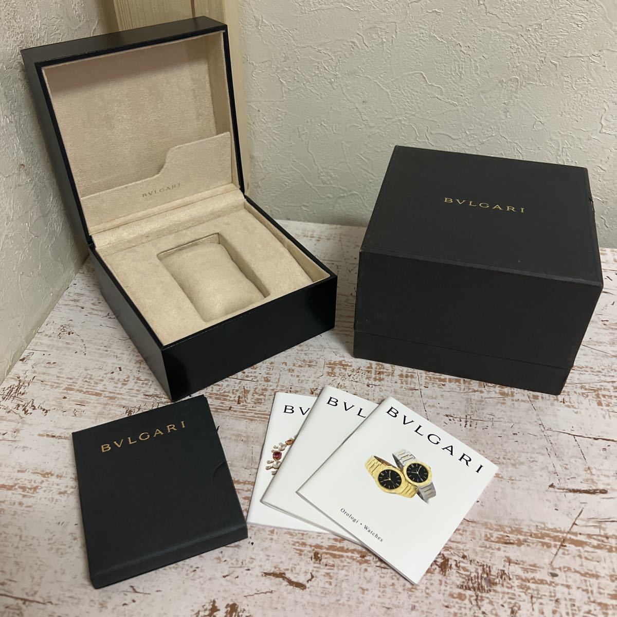 Yahoo!オークション - 1円～ 1656 ブルガリ 腕時計 空箱 ウォッチケー...