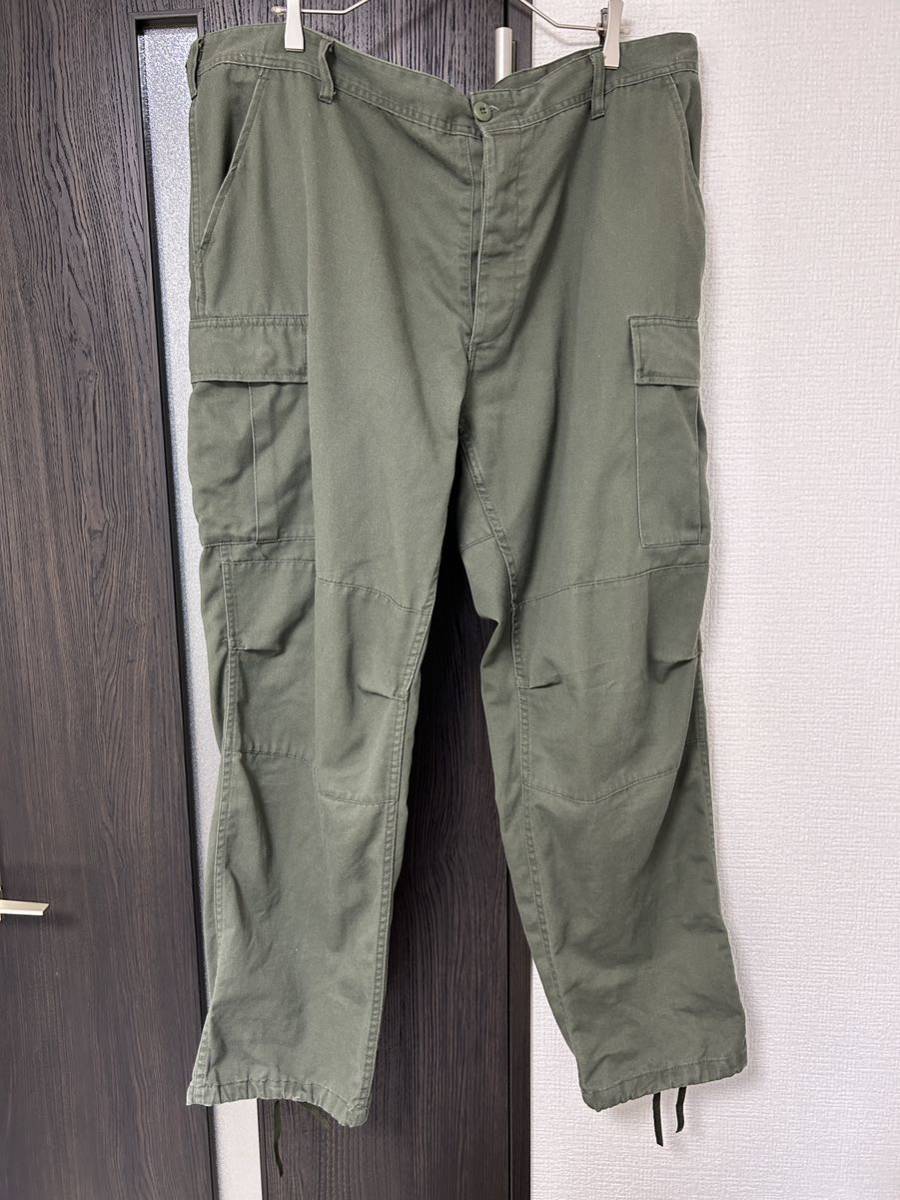 Yahoo!オークション - XL ROTHCO コットンポリ ツイル BDU パンツ カー...