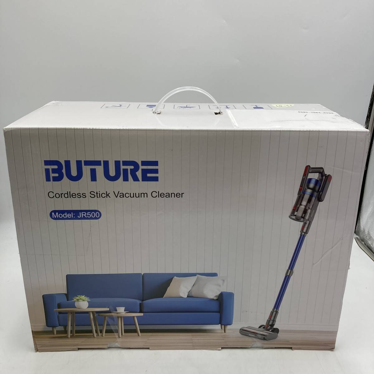 訳あり・通電確認済】BuTure コードレス掃除機 JR500 450W 33KPa 訳あり・通電確認済】BuTure コードレス掃除機 JR500 450W 33KPa