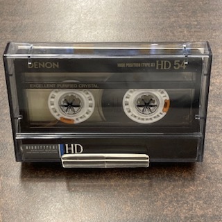 Yahoo!オークション - 0096 DENON HD 54分 ハイポジ 1本 カセットテー...