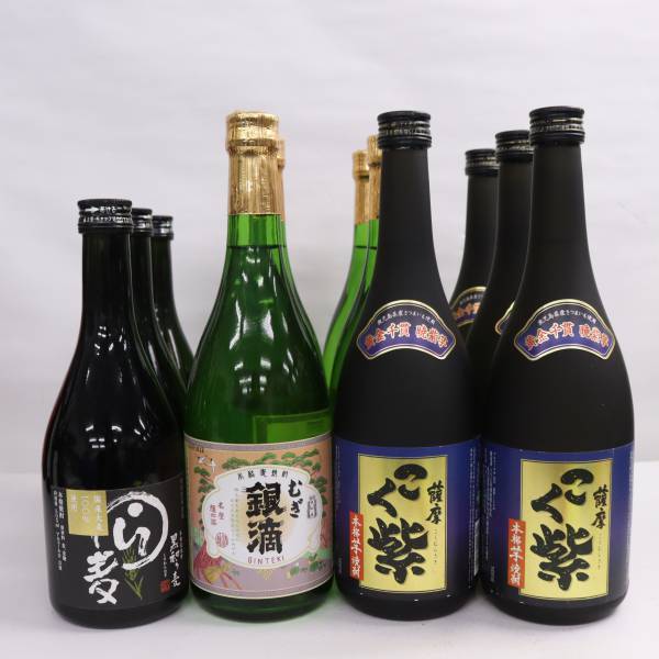 12本セット 焼酎各種 薩摩 こく紫 黄金千貫 暁紫芋 25度 720ml 等 R23H310072(セット、詰め合わせ)｜売買されたオークション情報、yahooの商品情報をアーカイブ公開 ...