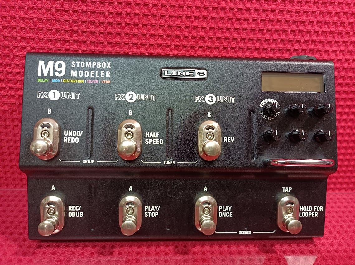 Yahoo!オークション - LINE6 M9 Stampbox Modeler マルチエフェクター ...