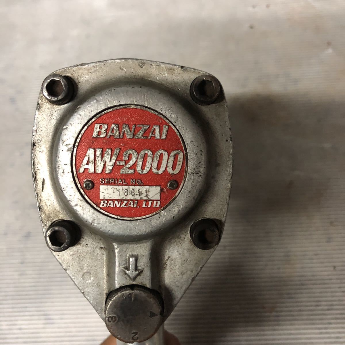 Yahoo!オークション - [ゆec]BANZAI AW-2000 エアーインパクトレンチ...