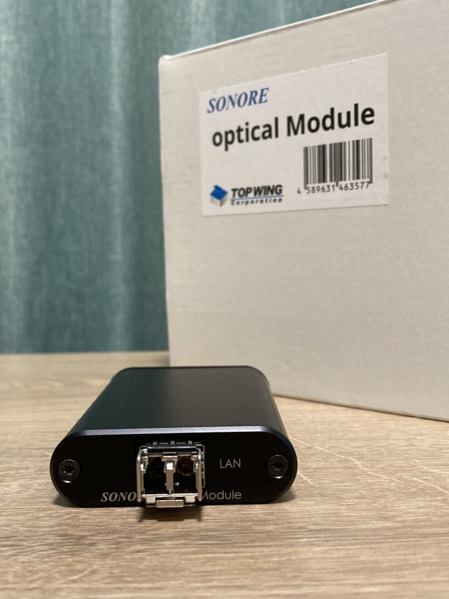 Yahoo!オークション - SONORE optical Module オーディオ LAN SFP 光 ...
