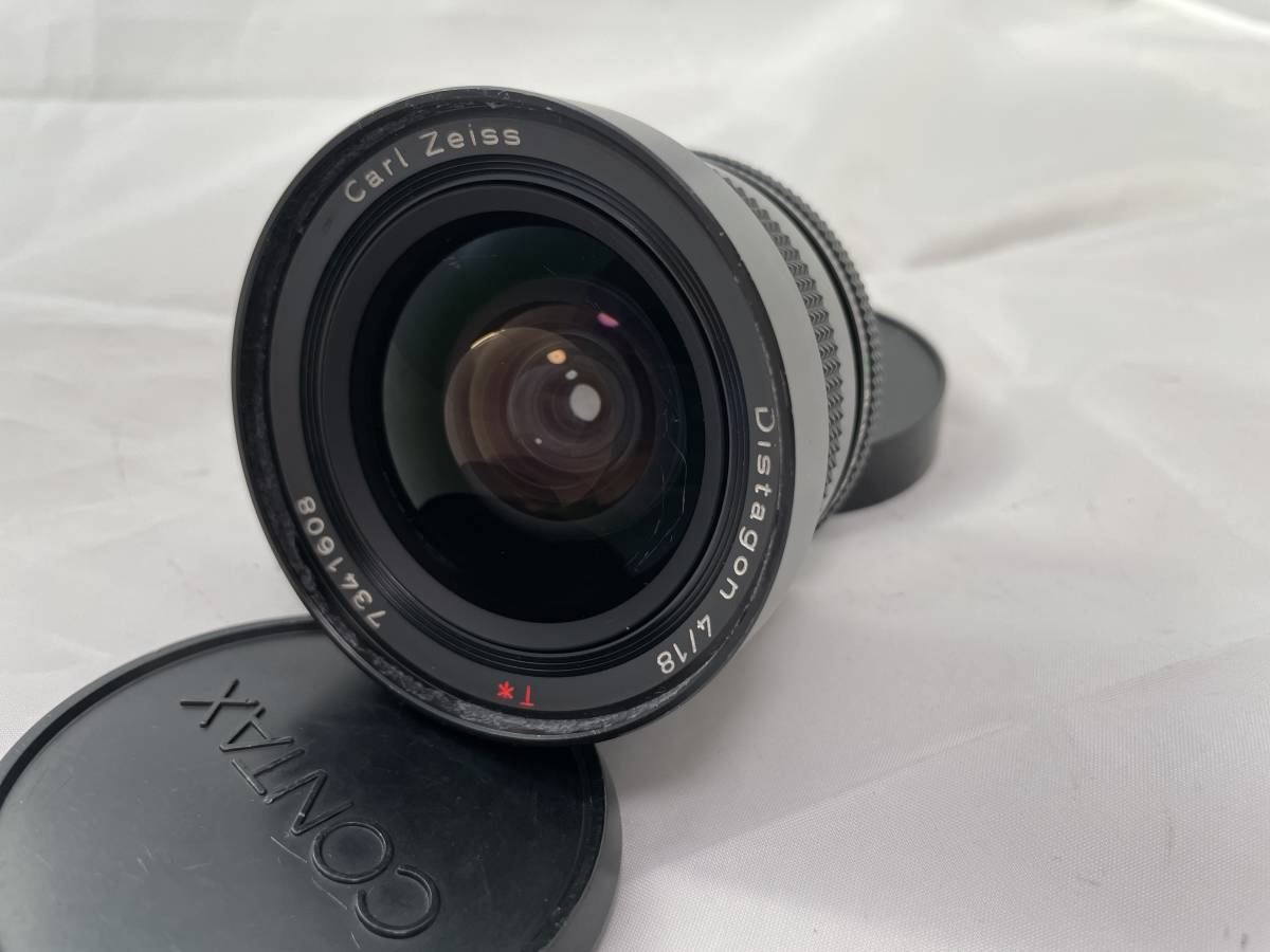 Yahoo オークション Contax Distagon 18mm F4 T Mmj Mf コンタックス