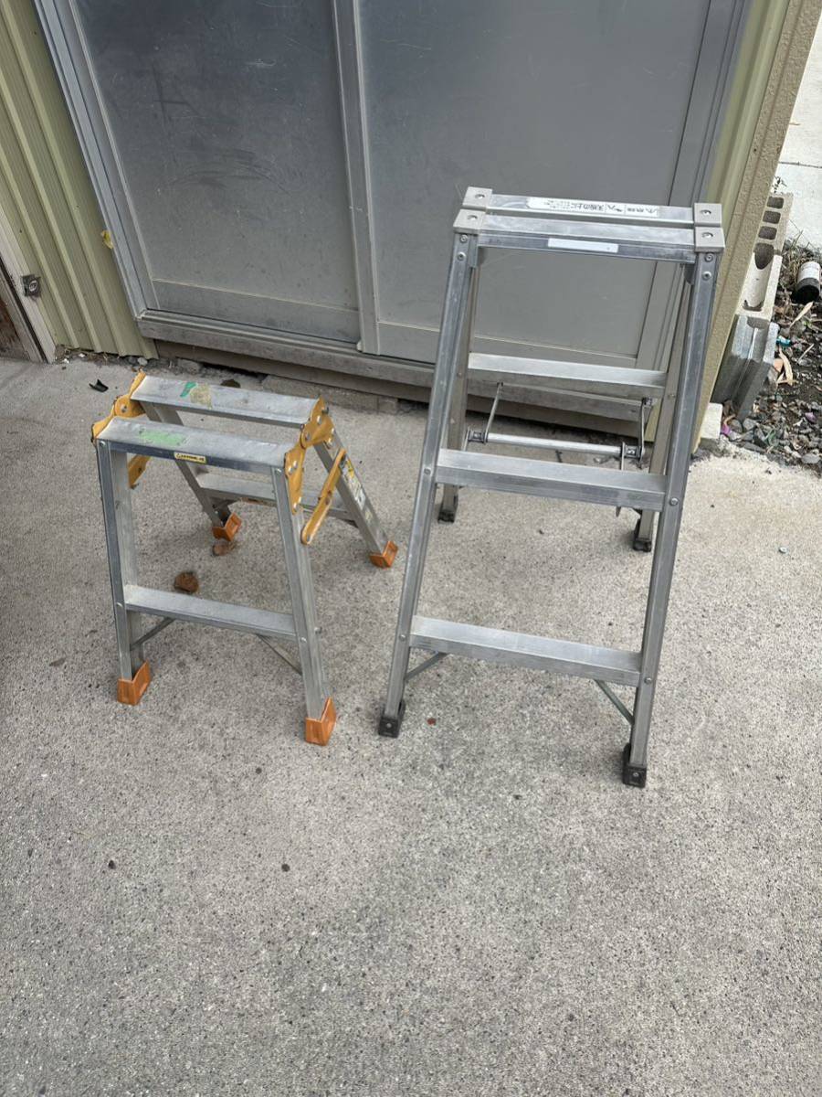 A # アルミ製 脚立2個セット PICA K-60D ALINCO MS90FD(脚立、踏み台)｜売買されたオークション情報、yahooの商品情報をアーカイブ公開 - オークファン ...