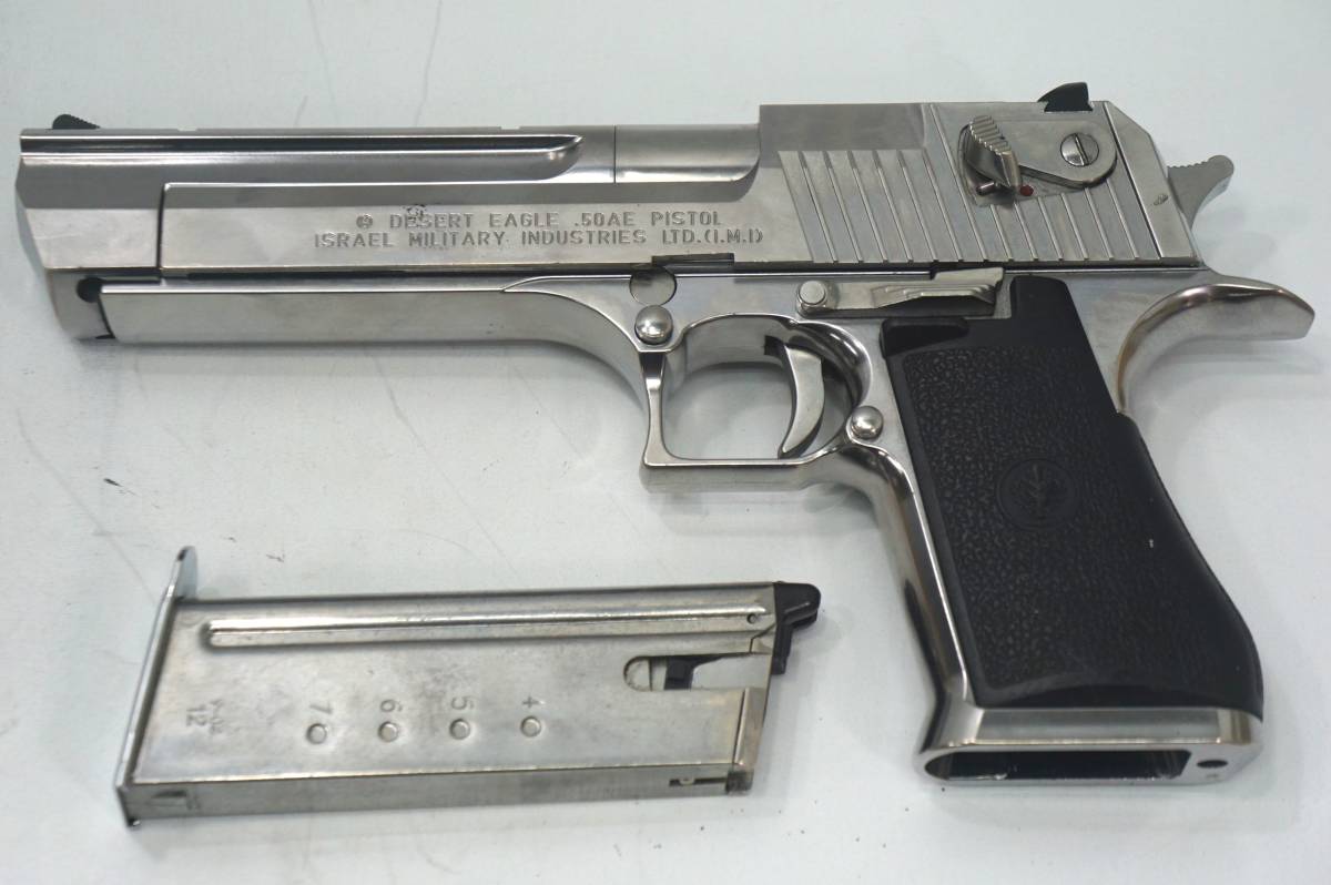 Yahoo!オークション - T/ 東京マルイ DESERT EAGLE .50AE クロームス...