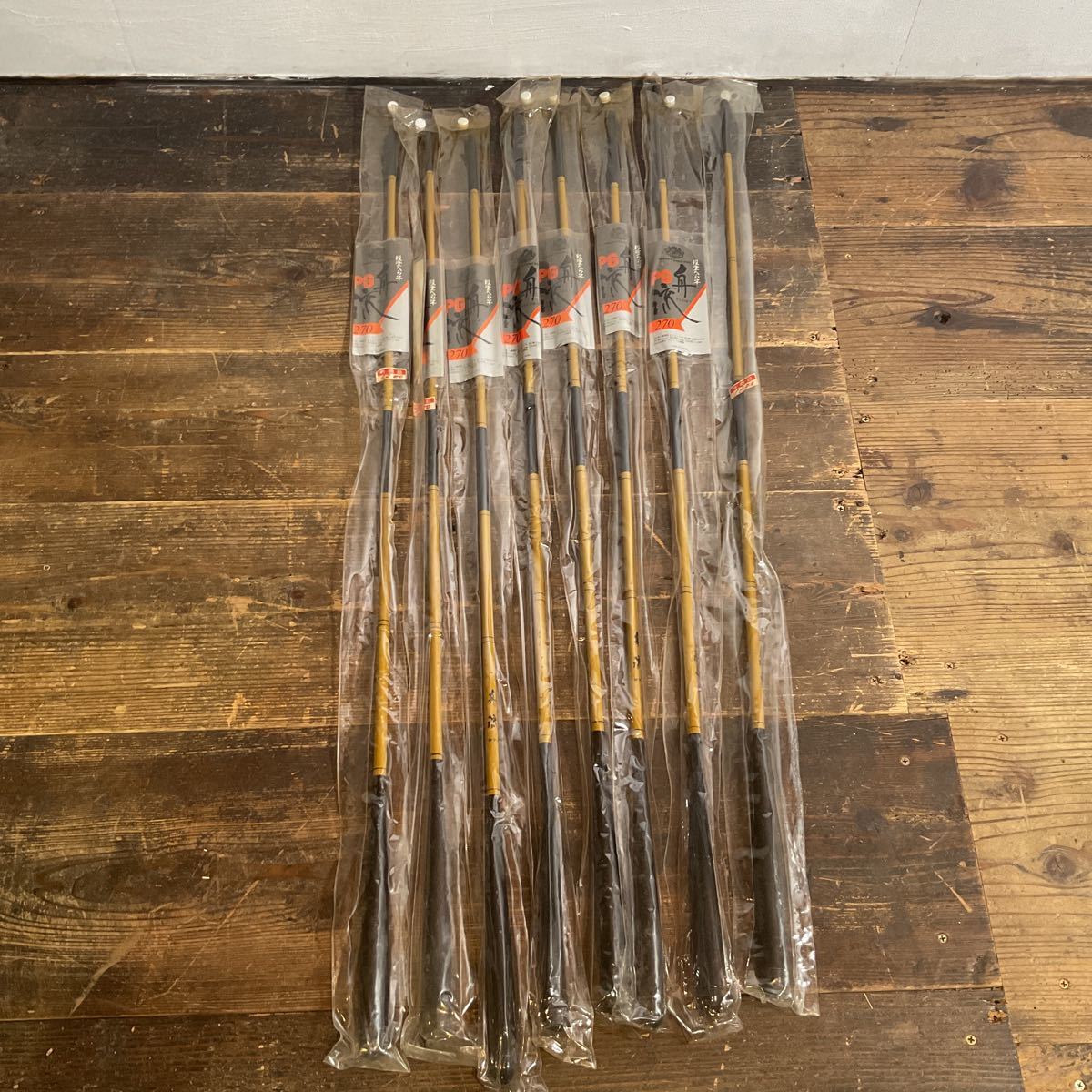 Yahoo!オークション - G08/新品 未使用 保管品 段塗へら竿 舟流 270 9...