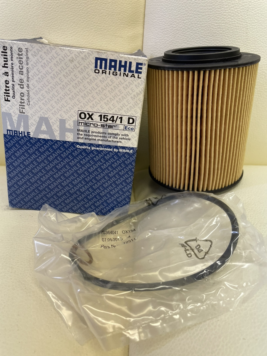 Yahoo!オークション - オイルエレメント オイルフィルター MAHLE OX154...
