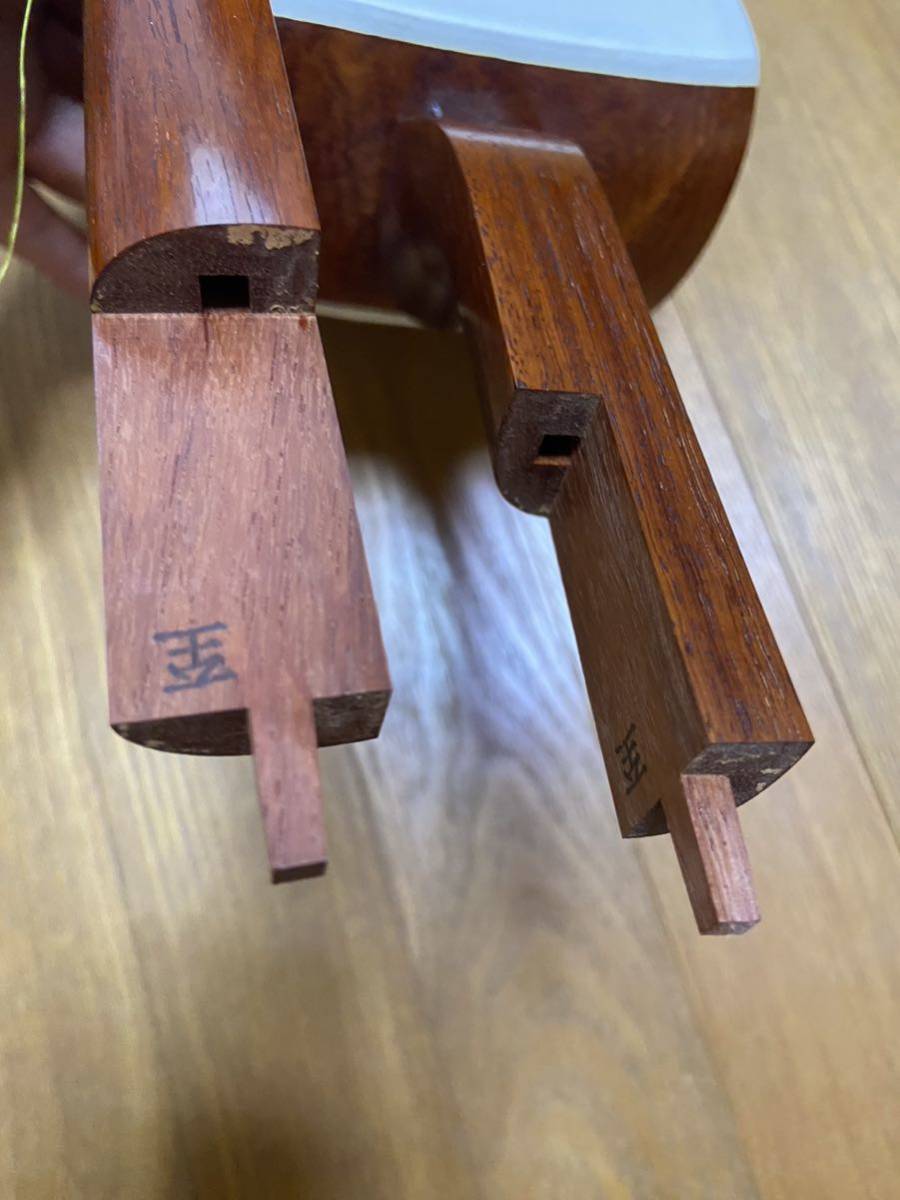 代購代標第一品牌-樂淘letao-★ミニ 三味線 豆三味線 全長約70 5cm 和楽器 ★ 検 太棹 津軽三味線 義太夫 蛇皮線★1019