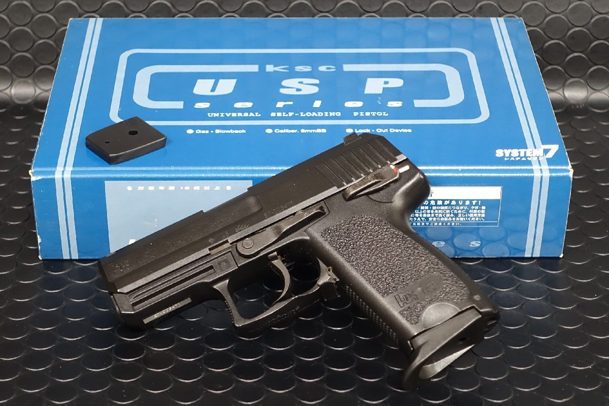 Yahoo!オークション - KSC H&K USP コンパクト ABS システム7 ガスブロ...