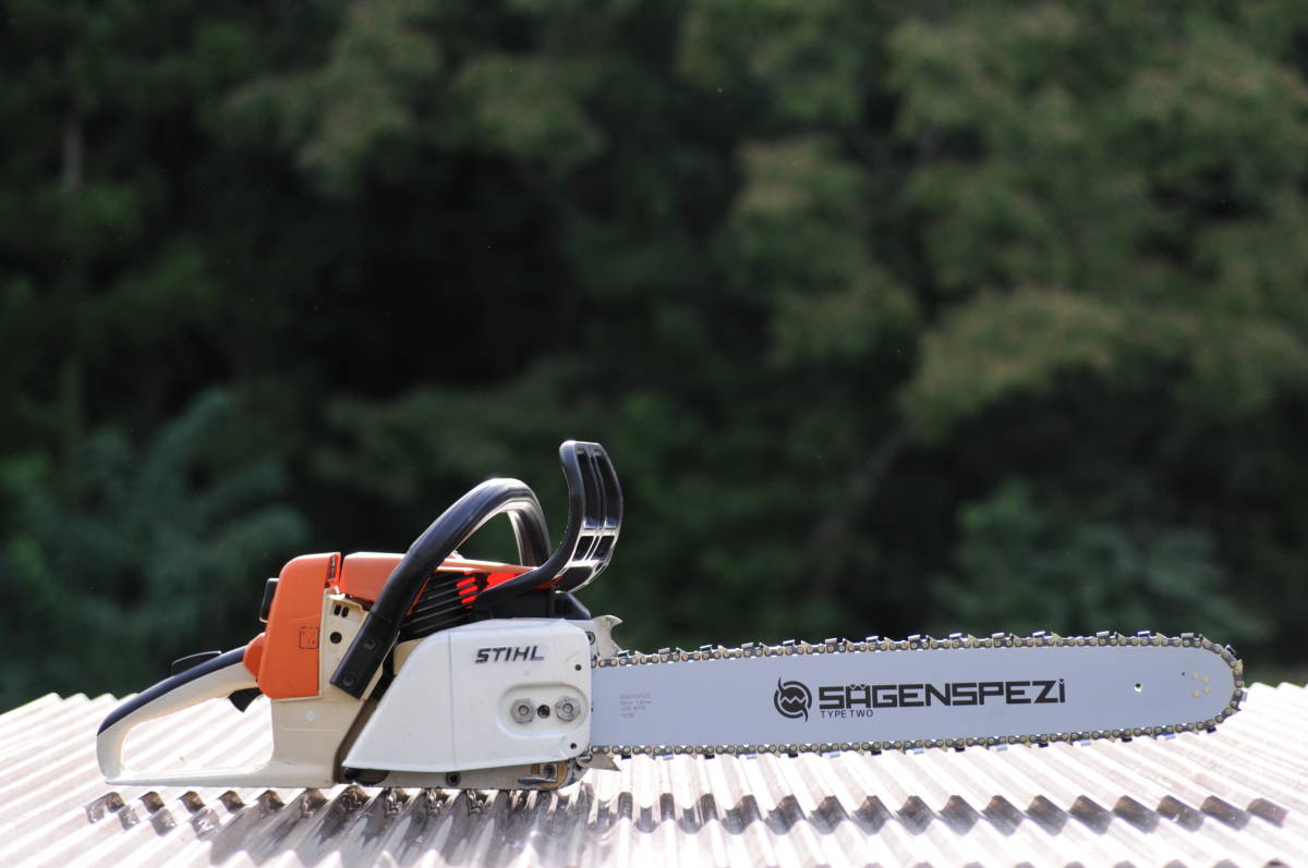 Yahoo!オークション - スチール 026（排気量48.7cc）+新品50cmバー＆チ...