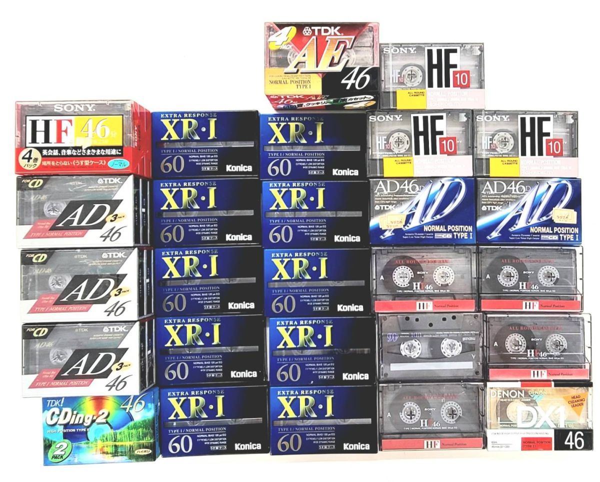 Yahoo!オークション - Q318-K39-1193 カセットテープまとめ ソニー TDK...