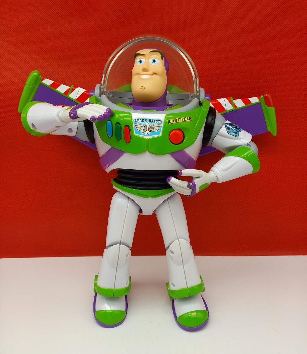 代購代標第一品牌－樂淘letao－ SC トイ・ストーリー トーキングフィギュア バズライトイヤー タカラトミー 動作確認済 日本語 おもちゃ 玩具 子供 アニメ ディズニー