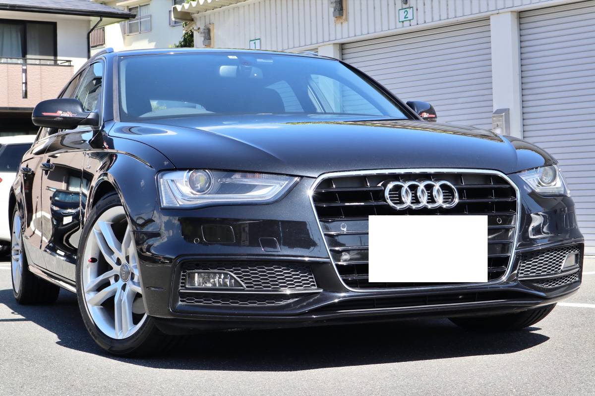 H25年 アウディA4アバント 2.0TFSI SラインPKG/後期/検R6.8/純正HDDナビ/フルセグTV/ハーフレザー/パワーシート/タイヤバリ溝(A4アバント)｜売買されたオークション ...