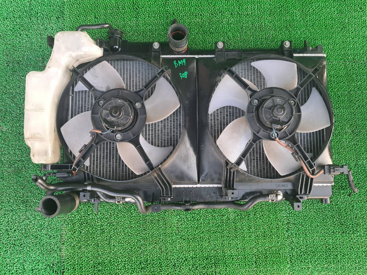 Yahoo!オークション - 308 スバル レガシィ BM9 純正 ラジエーター 電...