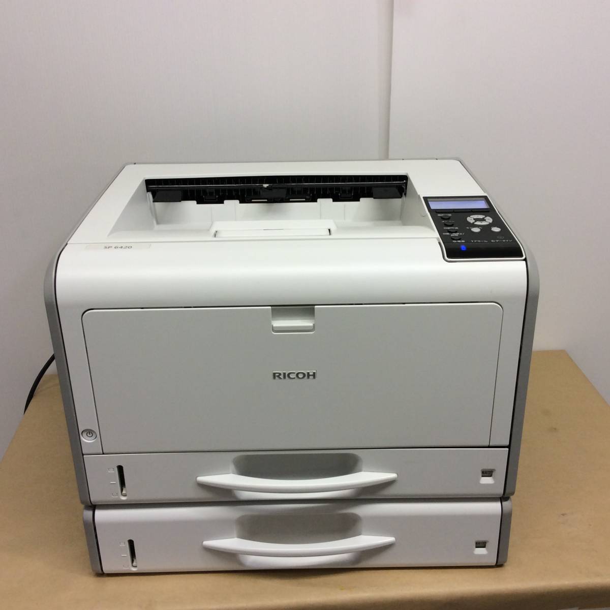 Yahoo!オークション - R1467 RICOH （ リコー ） モノクロレーザープリ...