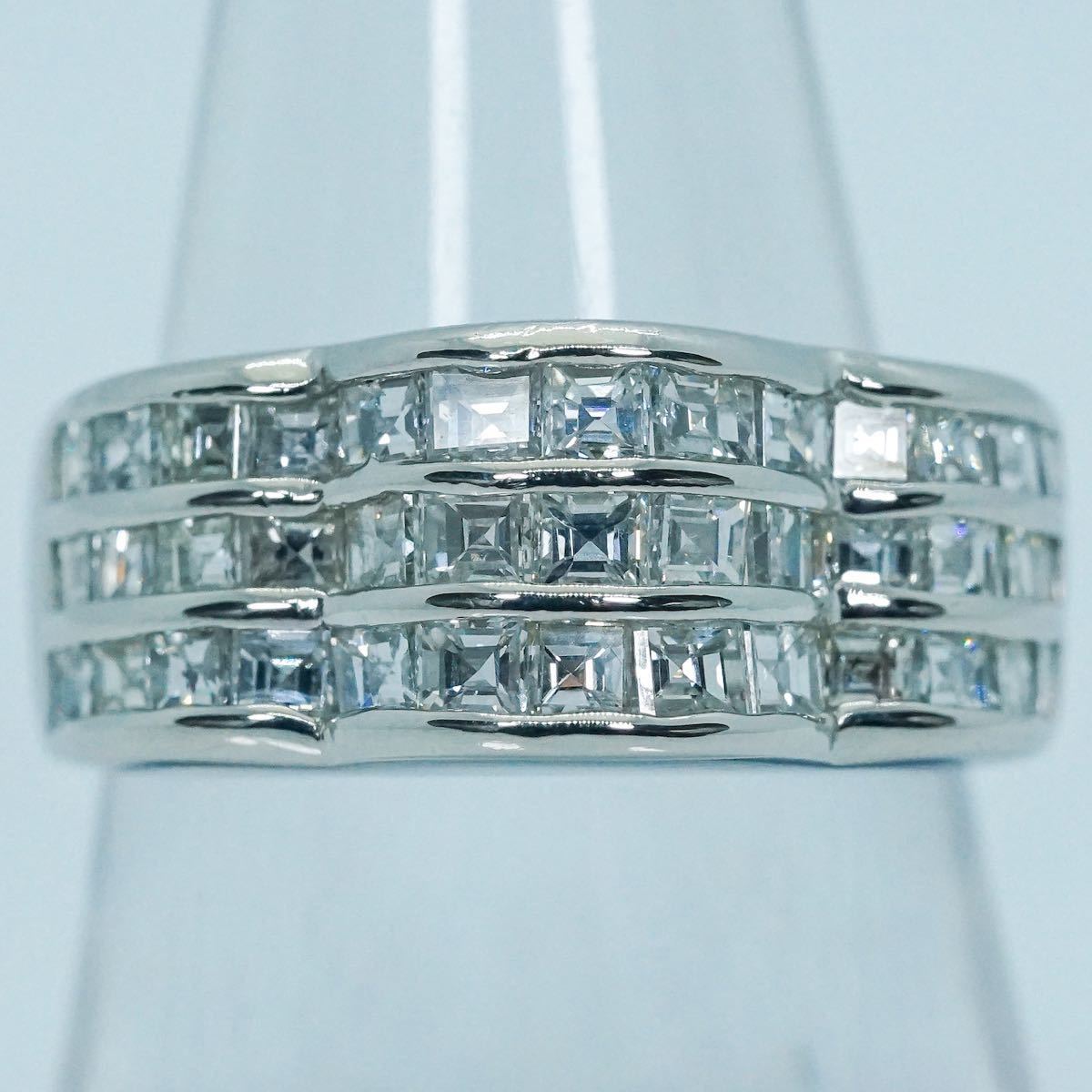 Yahoo!オークション - 1円スタ 【1.84ct】PT900 9.6g ♯13 プラチナ ...