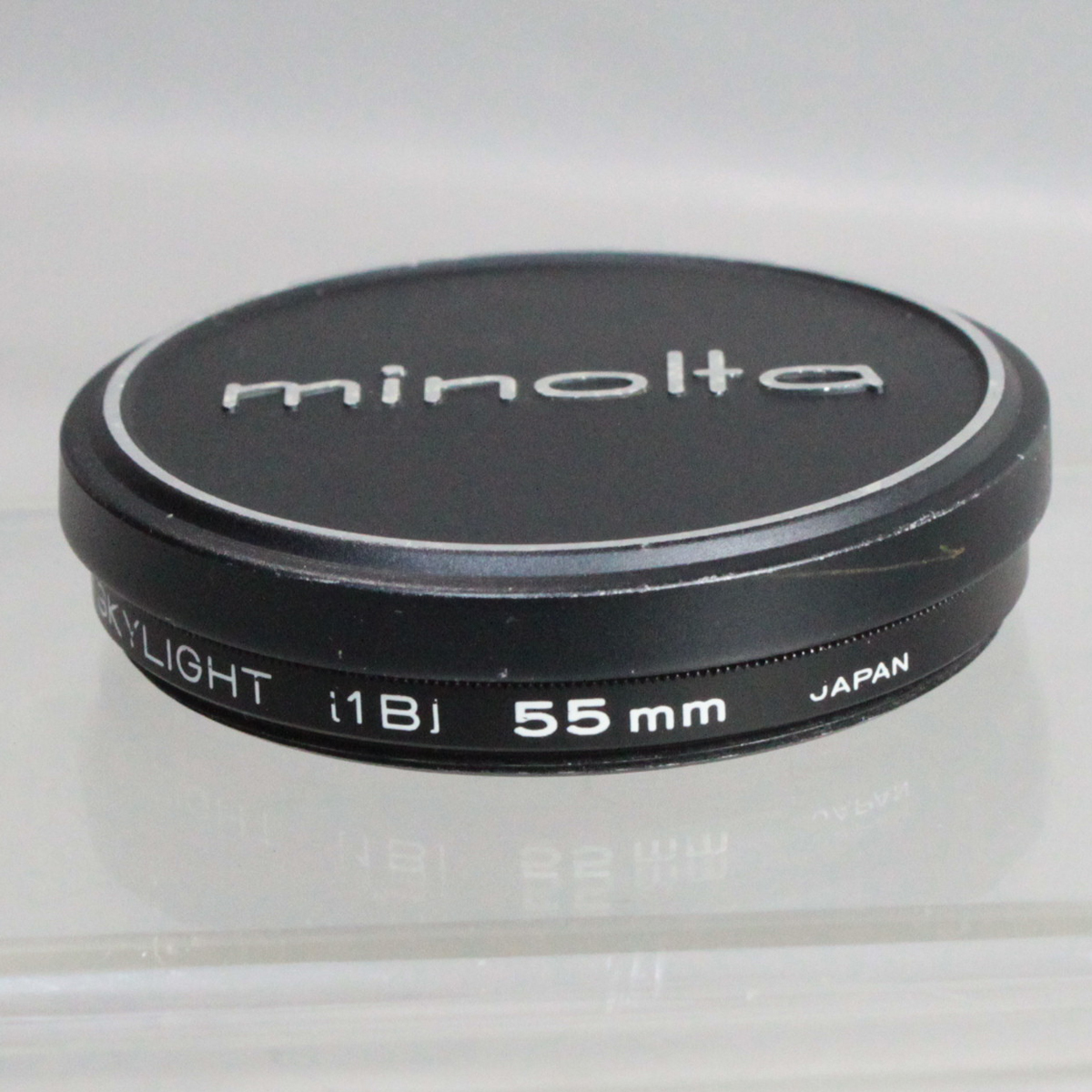 代購代標第一品牌－樂淘letao－0701169 【並品 ミノルタ】 minolta MC用 かぶせ式レンズリアキャップ &内径 57mm (フィルター径 55mm) かぶせ式メタルレンズキャップ