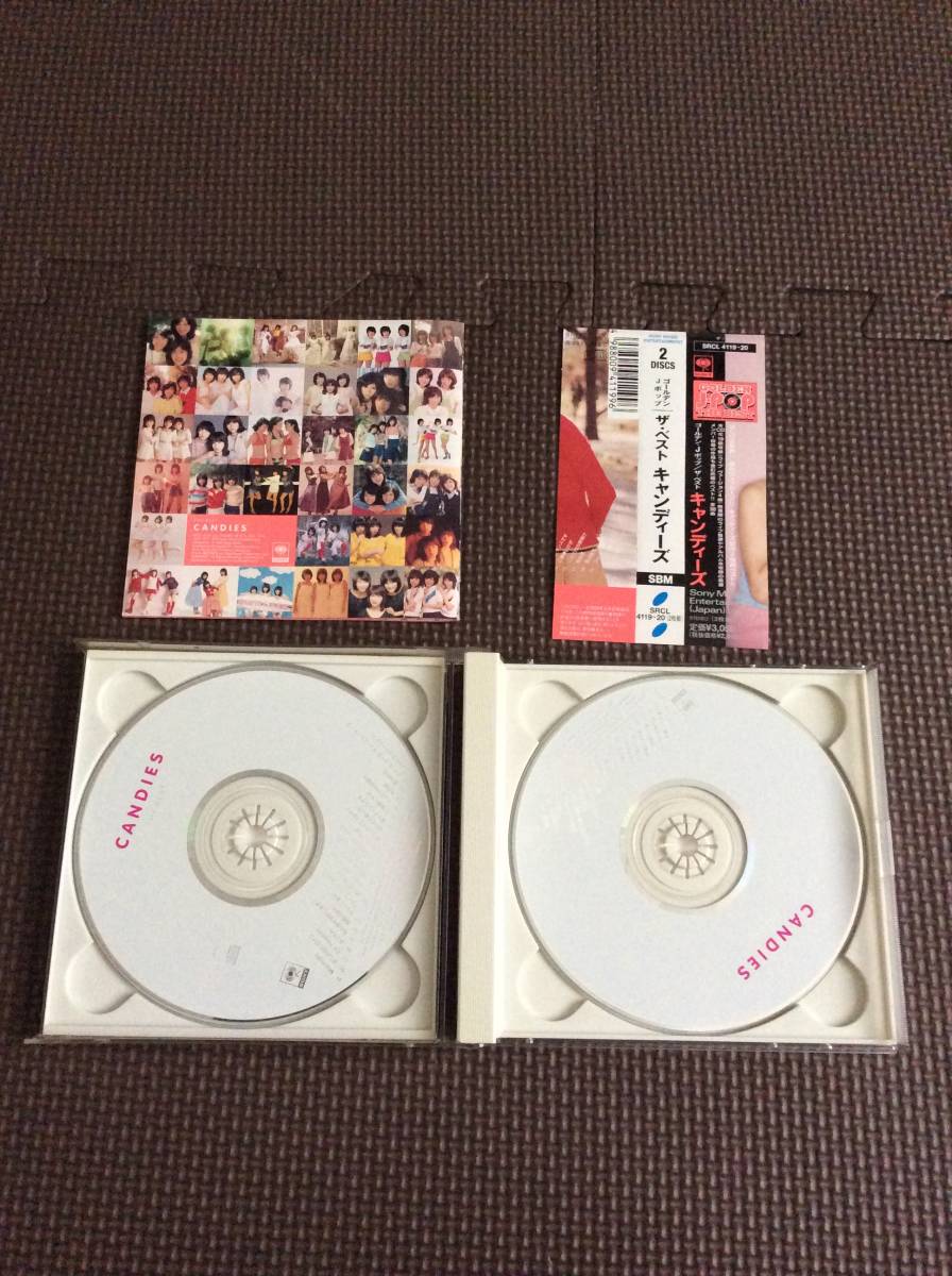 代購代標第一品牌-樂淘letao- 【2cd】ゴールデンjポップス Golden J Pop The Best キャンディース 帯付き