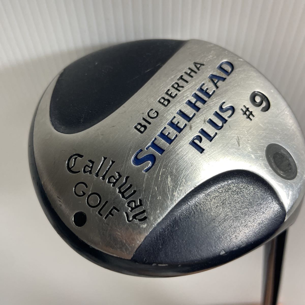 希少 Callaway スチールヘッド プラス #9 9W 23° JV STEELHEAD 希少 Callaway スチールヘッド プラス #9 9W 23° JV STEELHEAD