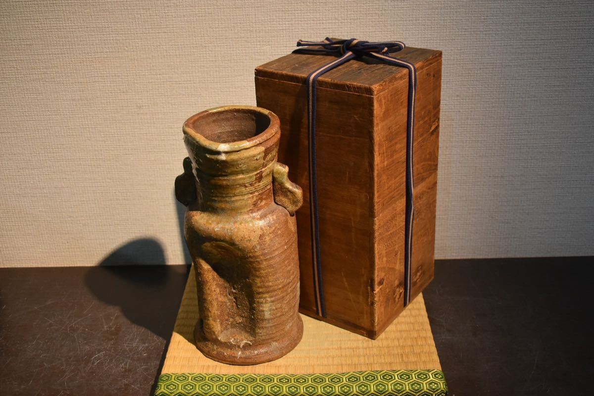 Yahoo!オークション - 【GE】Y386【コレクター所蔵品】時代 古伊賀耳付...