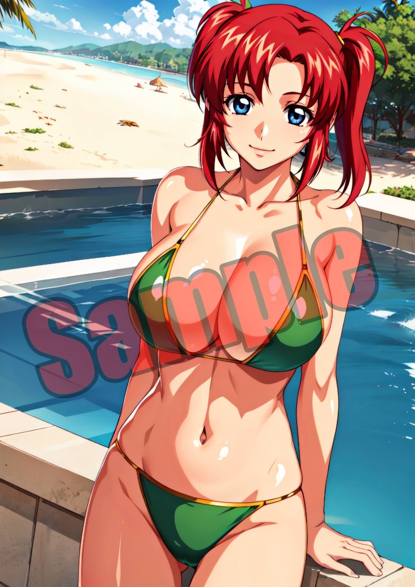 Yahoo!オークション - ガンダムSEED メイリン・ホーク t84 同人 ポスタ...