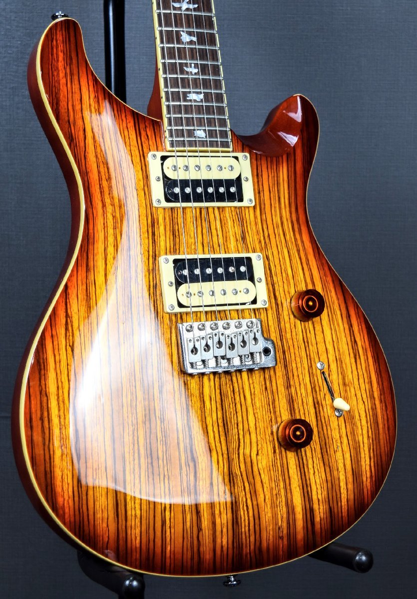 PRS ポールリードスミス エレキギター PRS SE CUSTOM 24 Zebrawood ソフトケース付き 6J922(PRS)｜売買されたオークション情報、yahooの商品情報を ...