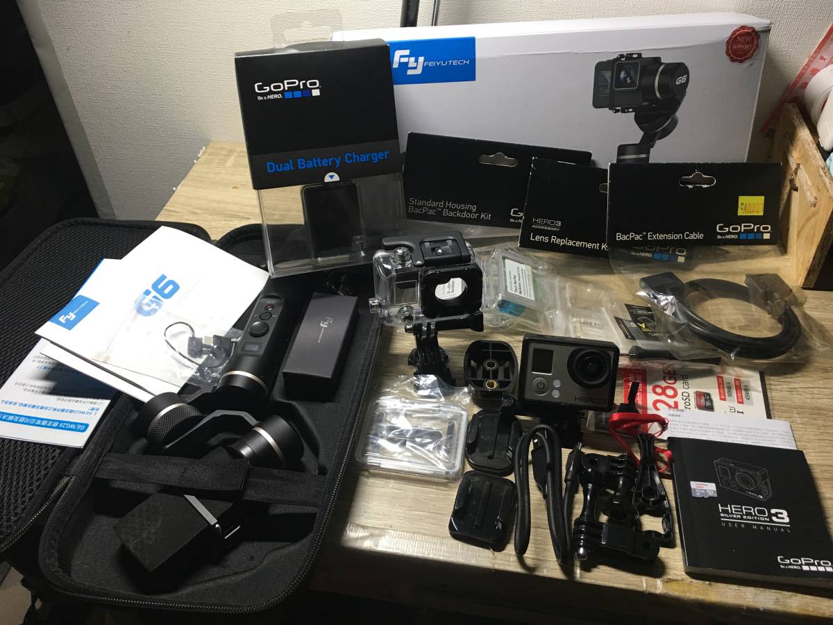 Yahoo オークション 『gopro Hero3 Silver Edition おまけ付き』