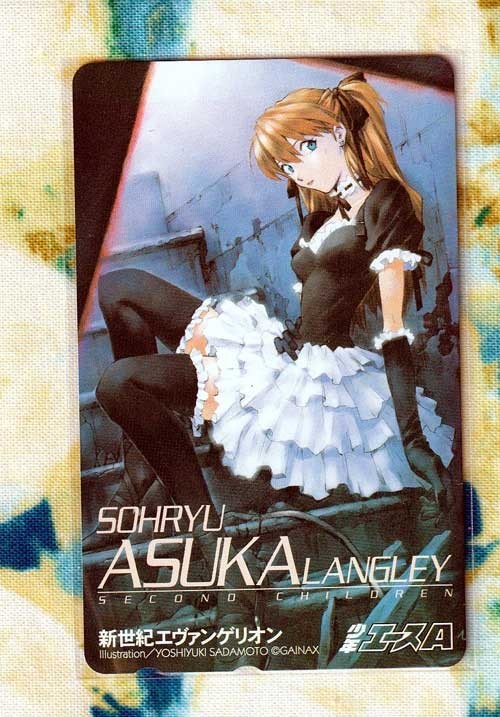 Y41-3 新世紀エヴァンゲリオン アスカ ゴスロリ テレカ(新世紀エヴァンゲリオン)｜売買されたオークション情報、yahooの商品情報をアーカイブ公開 - オークファン（aucfan.com）